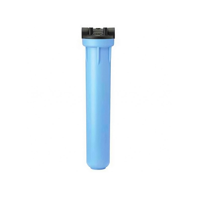 Portafiltros 2.5" x 20" azul estándar comercial HF5-20BLBK34PR Hydronix