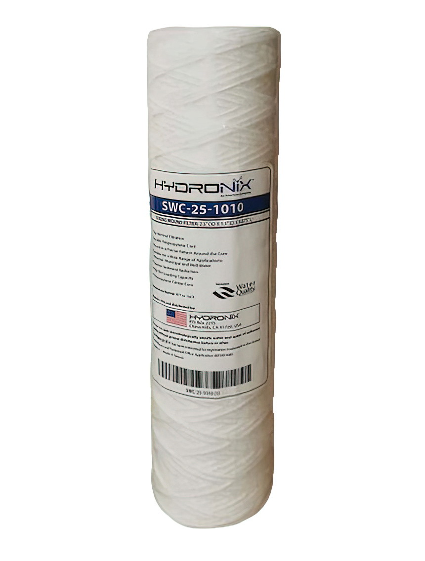 SWC-25-1010 Cartucho Hilado Std. 2.5" x 10" Hydronix 10 micras