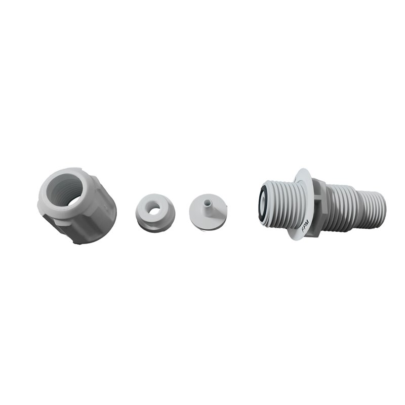 48728 Válvula de inyección check PVC -1/2" NPT LMI Roytronic