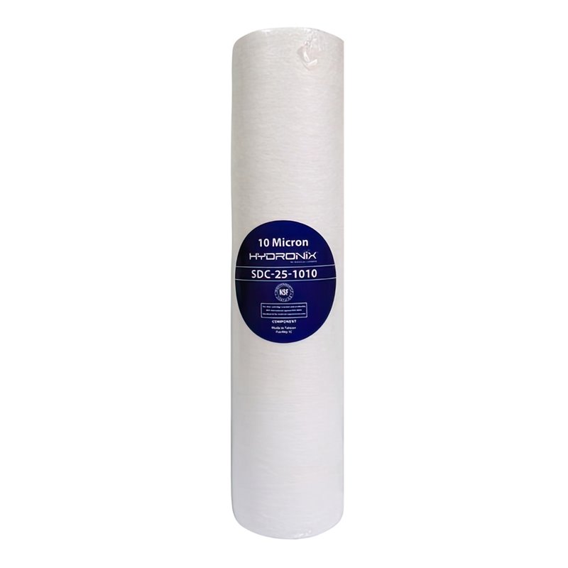 Cartucho SDC-45-1005 Hydronix Polipropileno 4.5" x 10" sedimentos 5 Micras