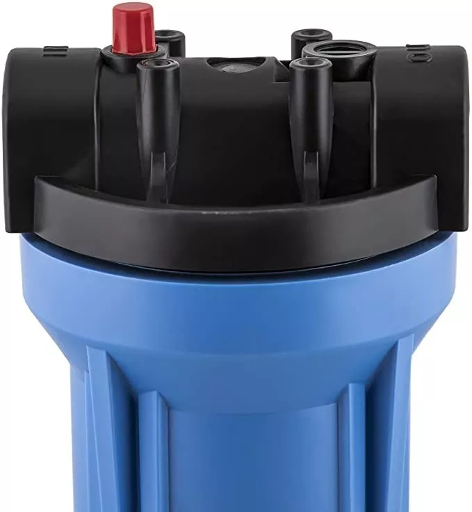 HF3-10BLBK34PR Portafiltro Azul HYDRONIX NSF Tapa Costilla Delgada 3/4" PR