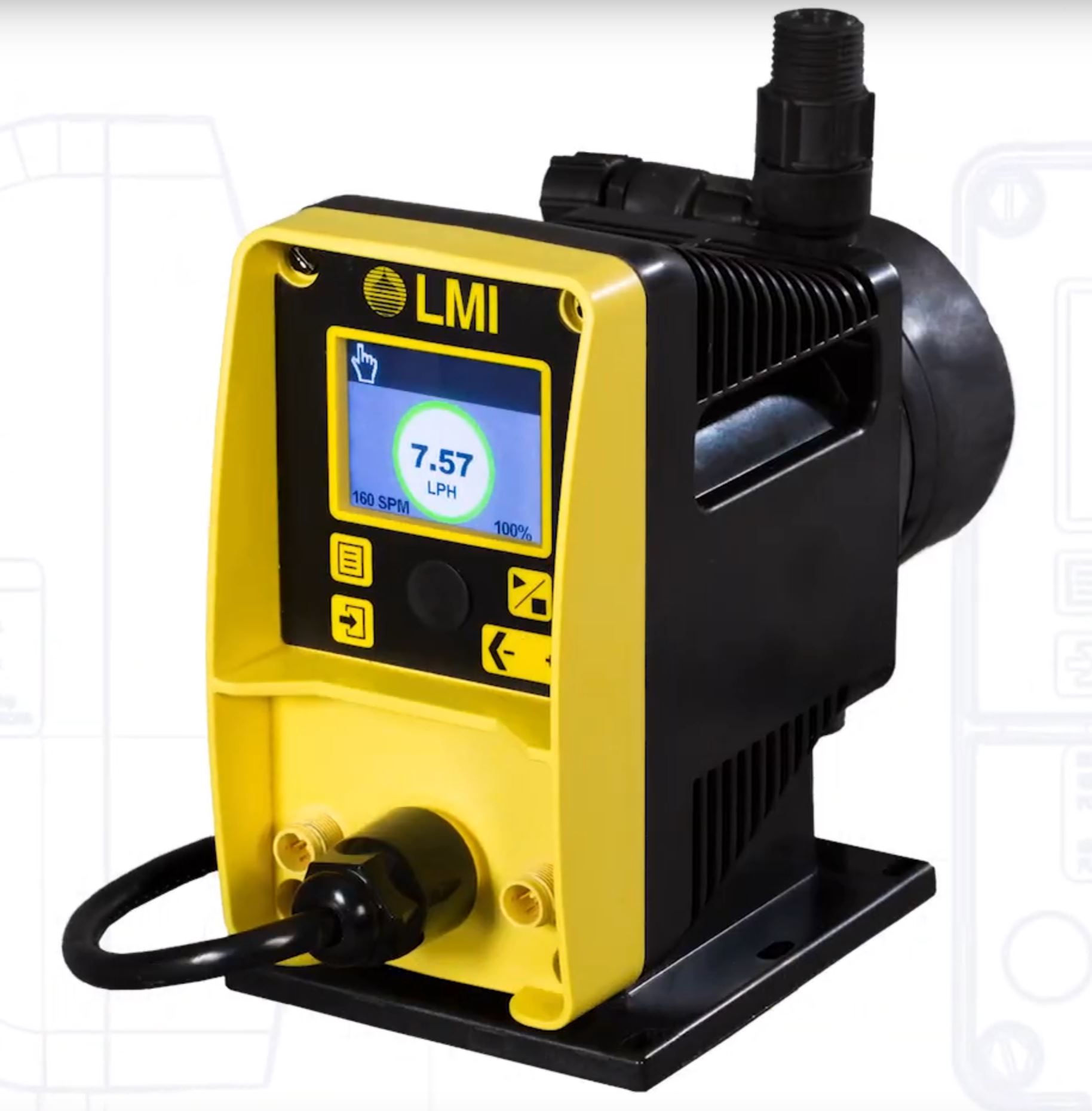 PD751-832 SI Bomba Dosificadora LMI 4.1 lts/Hr. 150 psi Reg. 1-100% Digital