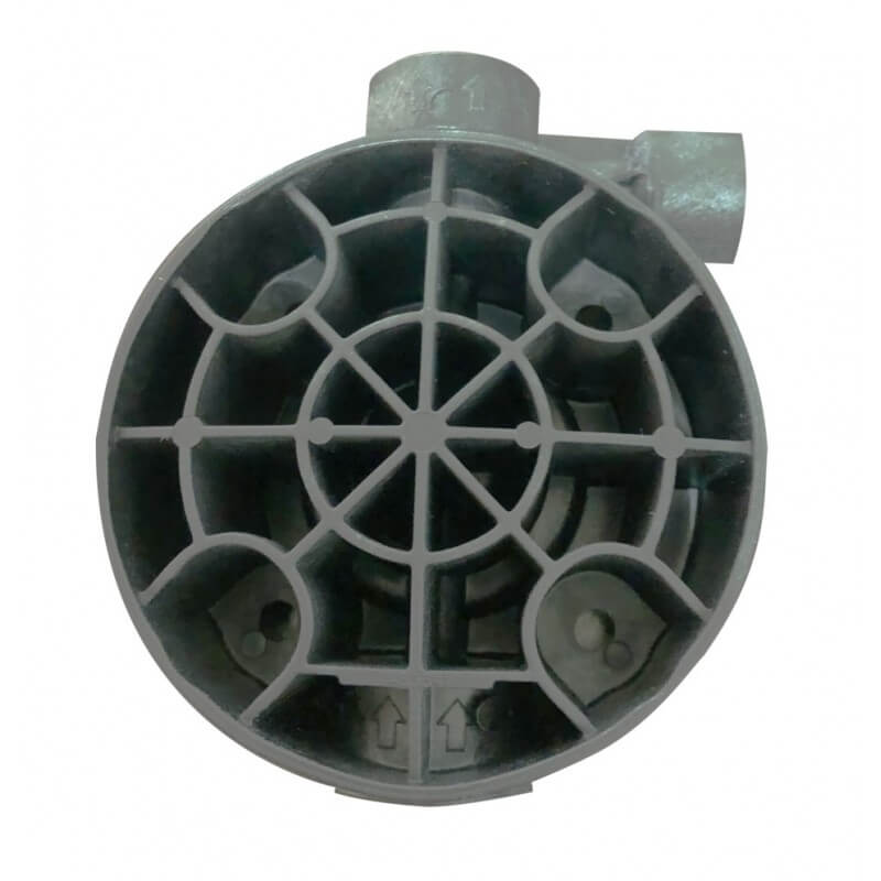 48728 Válvula de inyección check PVC -1/2" NPT LMI Roytronic